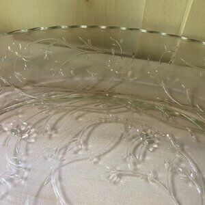 Princess House | Kitchen | Princess House Fantasia Floral Clear Crystal ...
